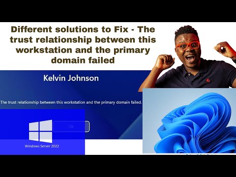 Different solutions to Fix-The trust relationship between this workstation and primary domain failed