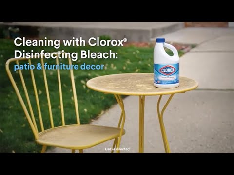 Refresh Your Patio: Clorox Disinfecting Bleach Tips for Outdoor Décor