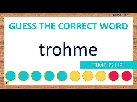 [Scrambled Word Game] Can You Unscramble These Words? 6 Letters