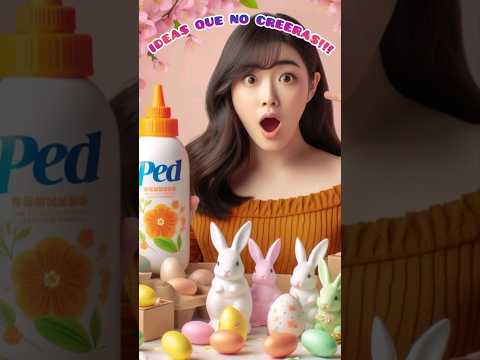 🐰 DULCERO CONEJITO DE PACUA para PRIMAVERA 🐇 #handicraft #viral #tendencia #faciles