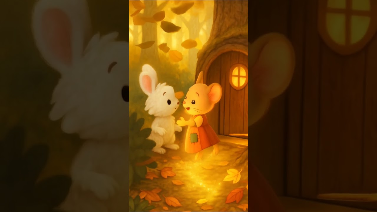 Benny the Bunny & the Shiny Acorn 🌰 | Bedtime Story for Kids #storytime #animals #bedtimestories