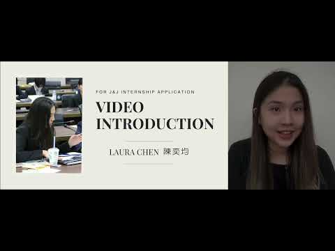 2024 Summer J&J Internship Application (Marketing Intern) - Laura Chen 陳奕均