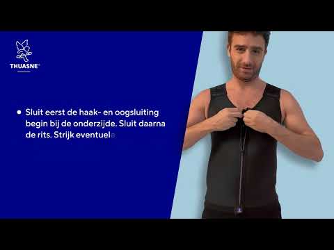 Cicatrex Contour hemd - aantrekinstructie