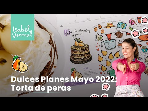 Sweet Plans May 2022: Chocolate and Pear Cake