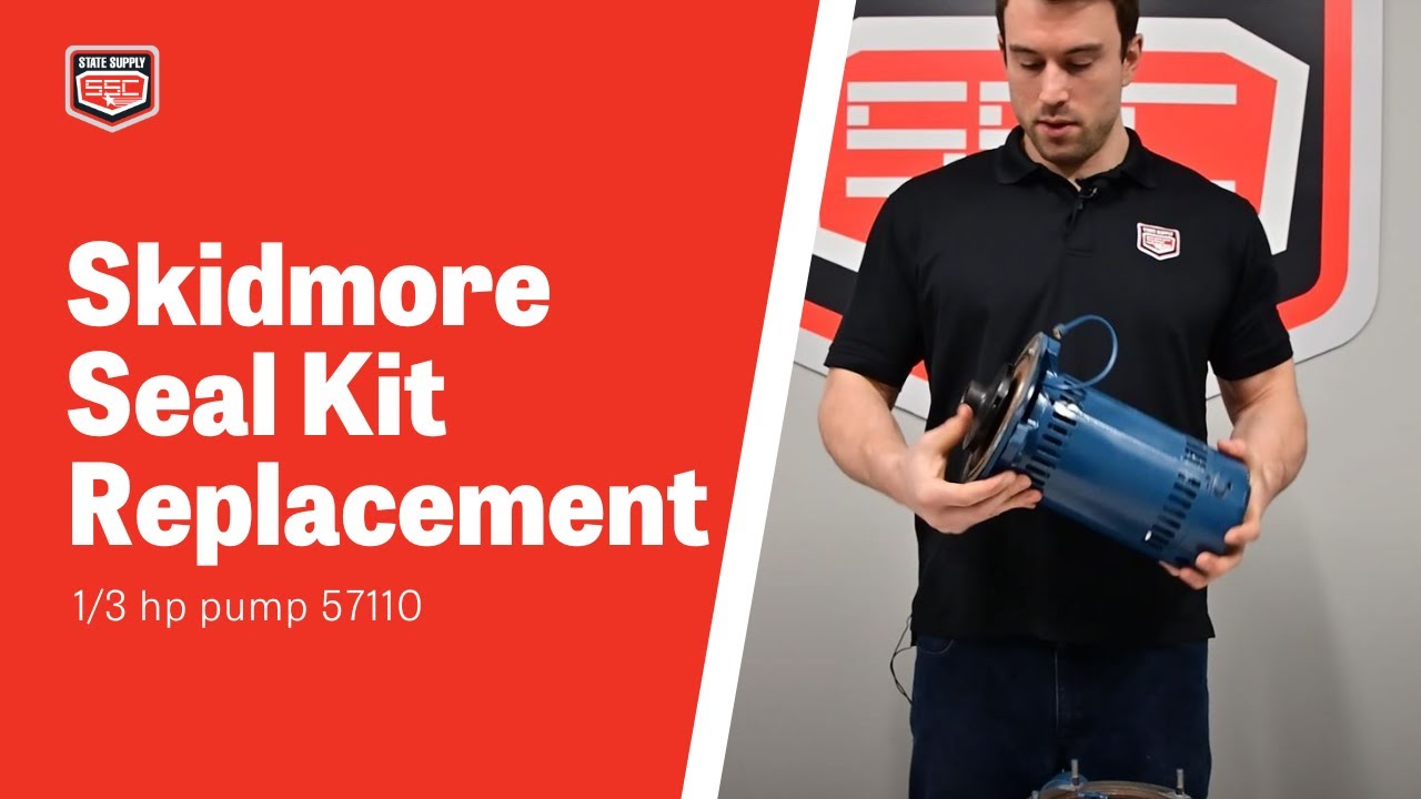 How to Replace a Skidmore Pump Seal Kit