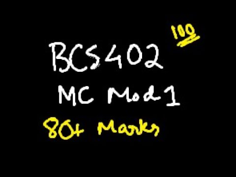 MC MODULE 1 BCS402 MICROCONTROLLERS | 22 Scheme VTU 4th SEM CSE