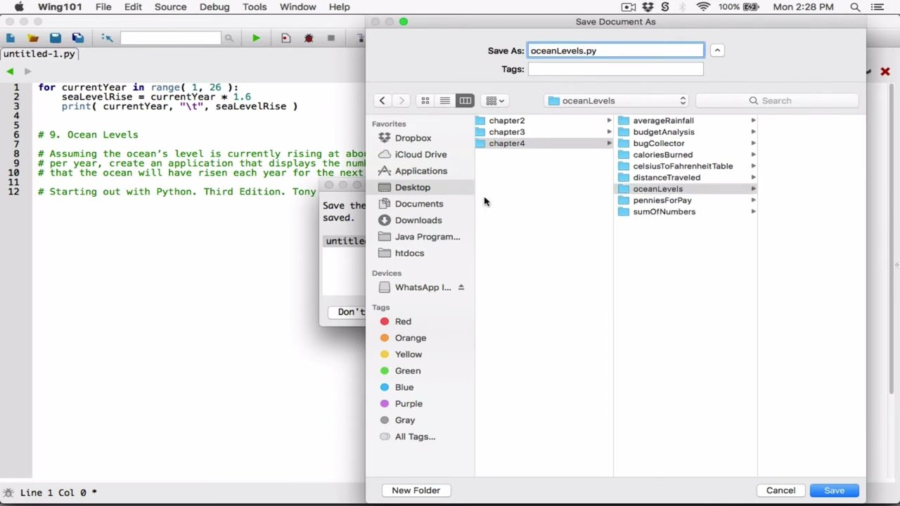 4.9. Ocean Levels - Python
