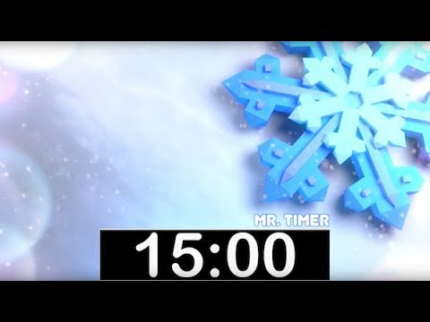 15 Minute Timer with Classical, Calm Music! Countdown Timer for Kids, Piano Instrumental Music!