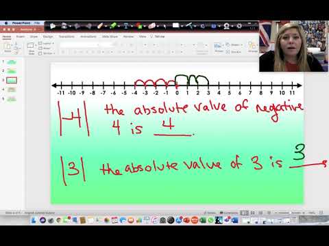 6th grade Absolute Value