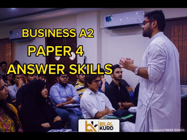 Mastering Answering Skills for A Level Business Paper 4 | Galaxy.ai