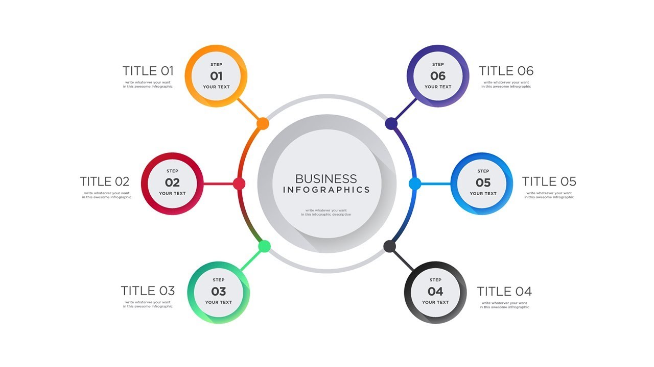 Create Modern Corporate Infographic in Illustrator - Adobe Illustrator Tutorial - In-depth