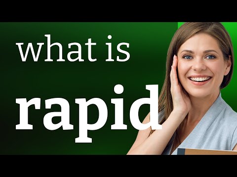 Rapid | what is RAPID definition