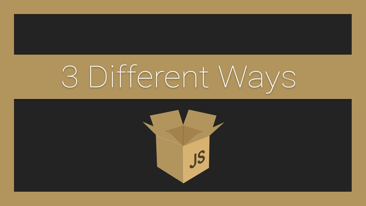3 Different Ways To Check If a JavaScript Object Is Empty