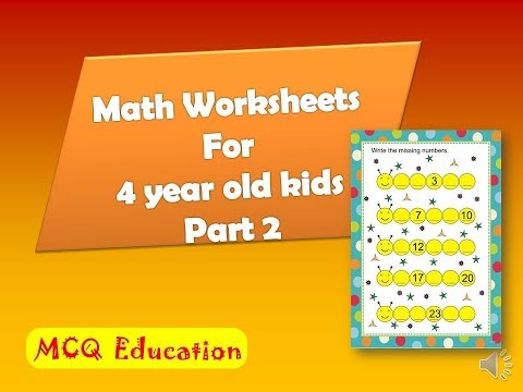 Free Math Worksheets for 4 and 5 year old Kids , numbers worksheet, preschool math worksheets