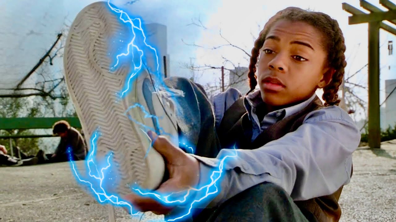 This Boy Discovers Electric Powers — One Kick Changes Everything