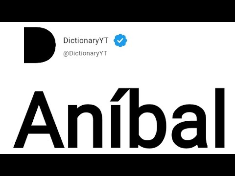Aníbal Meaning in English
