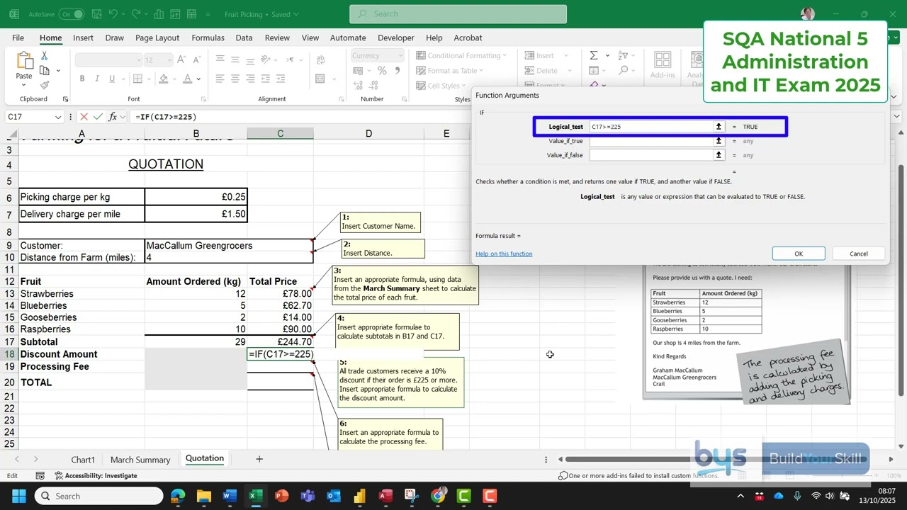 2025 N5 Admin & IT Exam | Task 2.c