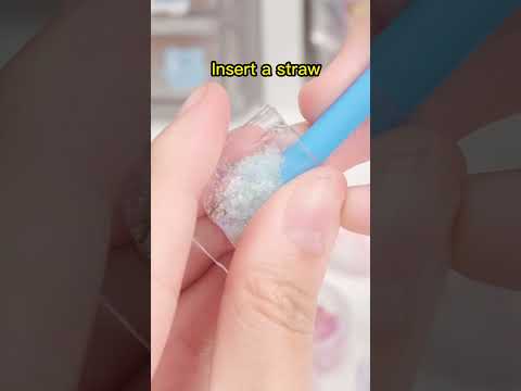 How to make nano tape bubbles#nanotape#diy#shorts