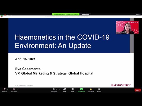Companies Coming Together Haemonetics Corporation