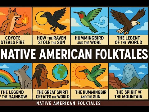 Top 10 Native American Folktales for Kids | Magical Legends from Rabbit Galaxy TV