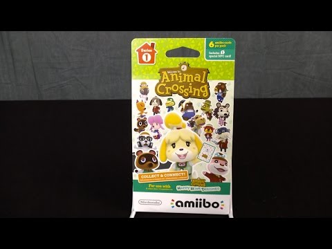 Animal Crossing amiibo Cards 6-Pack from Nintendo