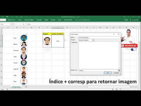 ÍNDICE + CORRESP PROCURA de IMAGEM | Procv com Imagens | Procv Avançado