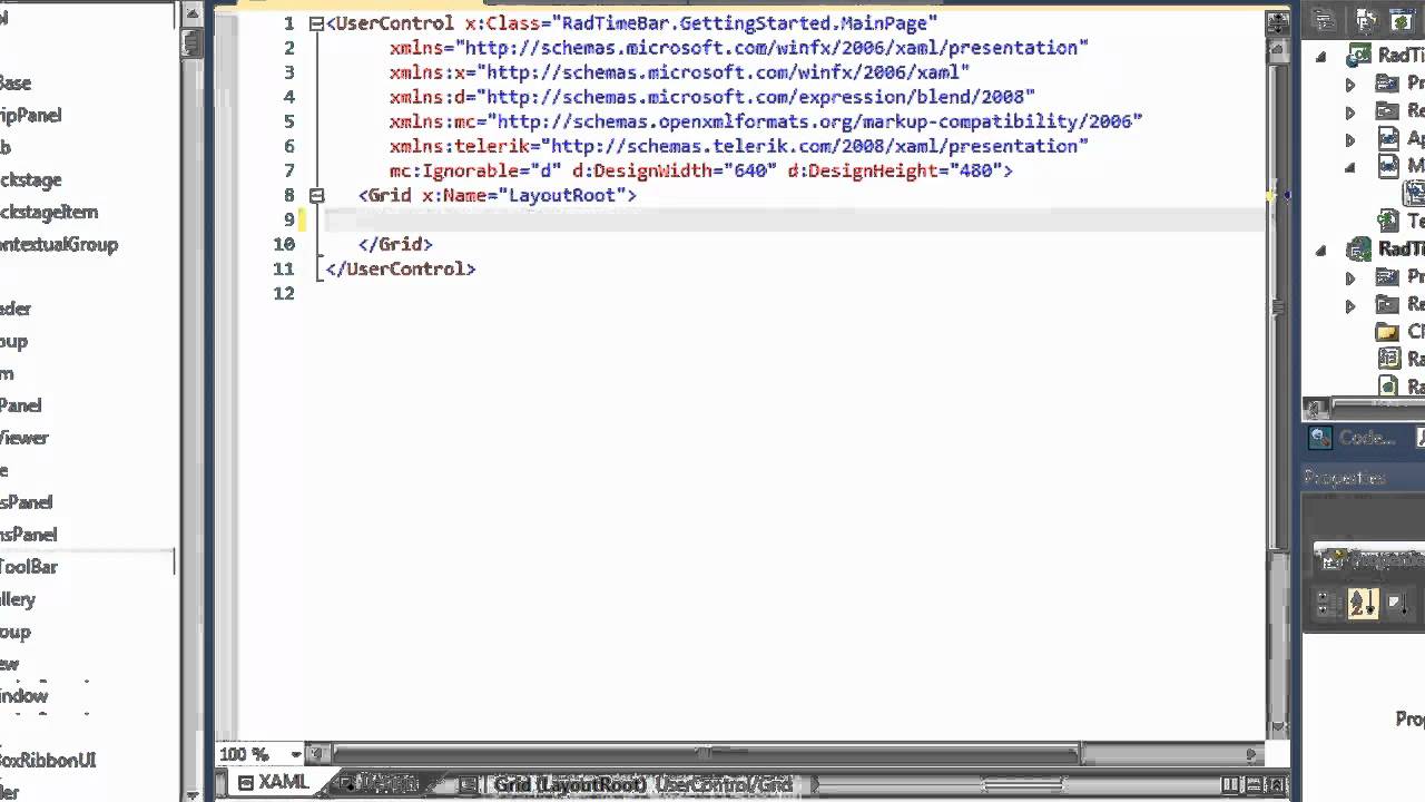 TimeBar - Part 1: Getting Started (Silverlight & WPF)