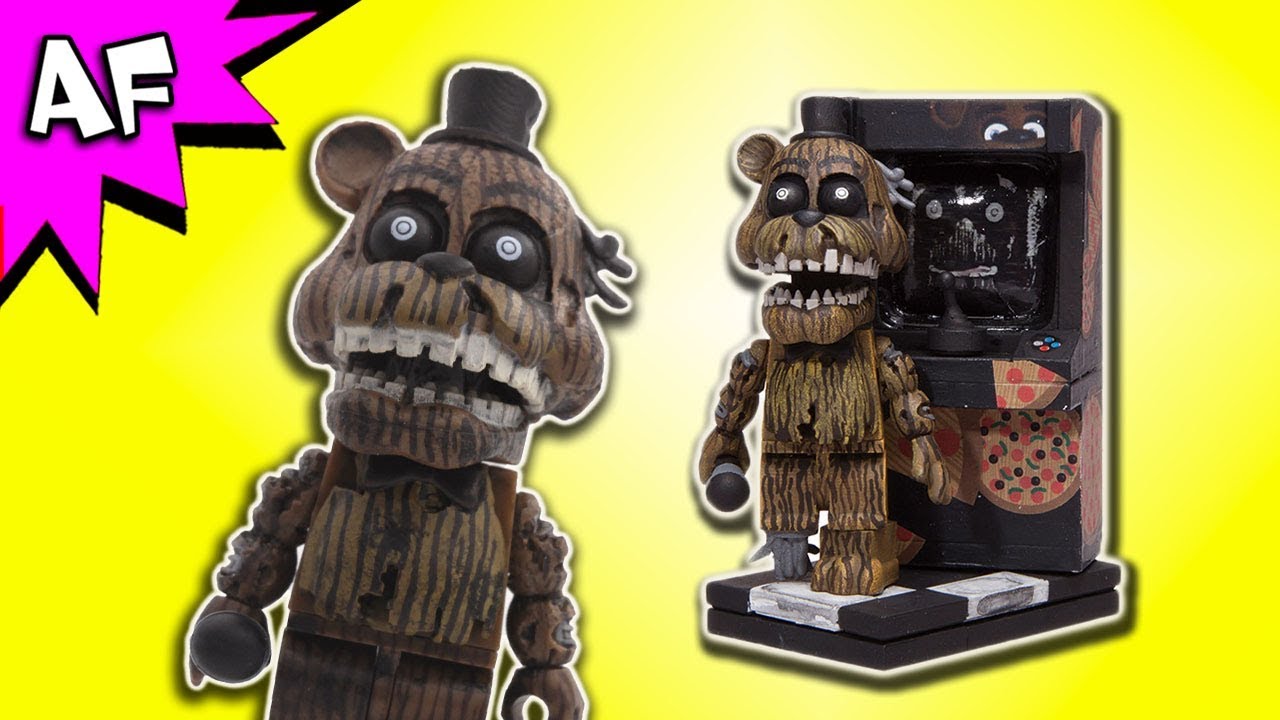 McFarlane Five Nights at Freddy’s Phantom Freddy w. Arcade Cabinet Speed Build