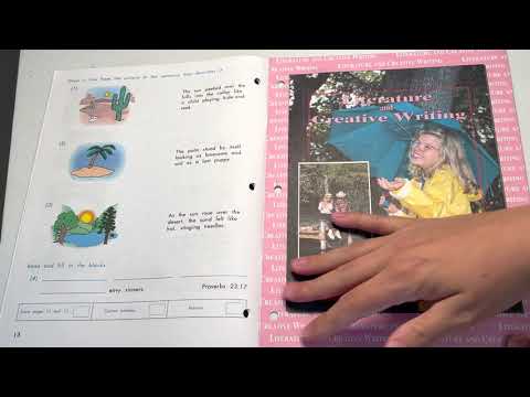 Ace paces grade 3 literature and creative writing flip through