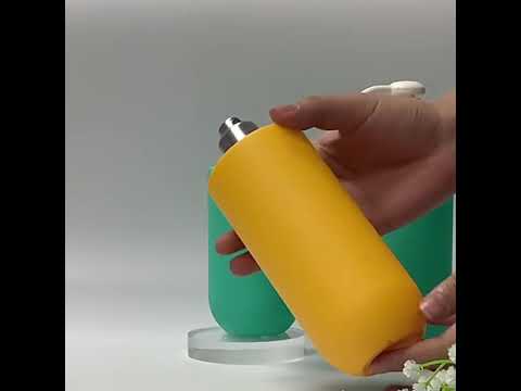 Eco Friendly Plastic bottle 400ml HDPE Shampoo Bottle and lotion Bottle with Pump