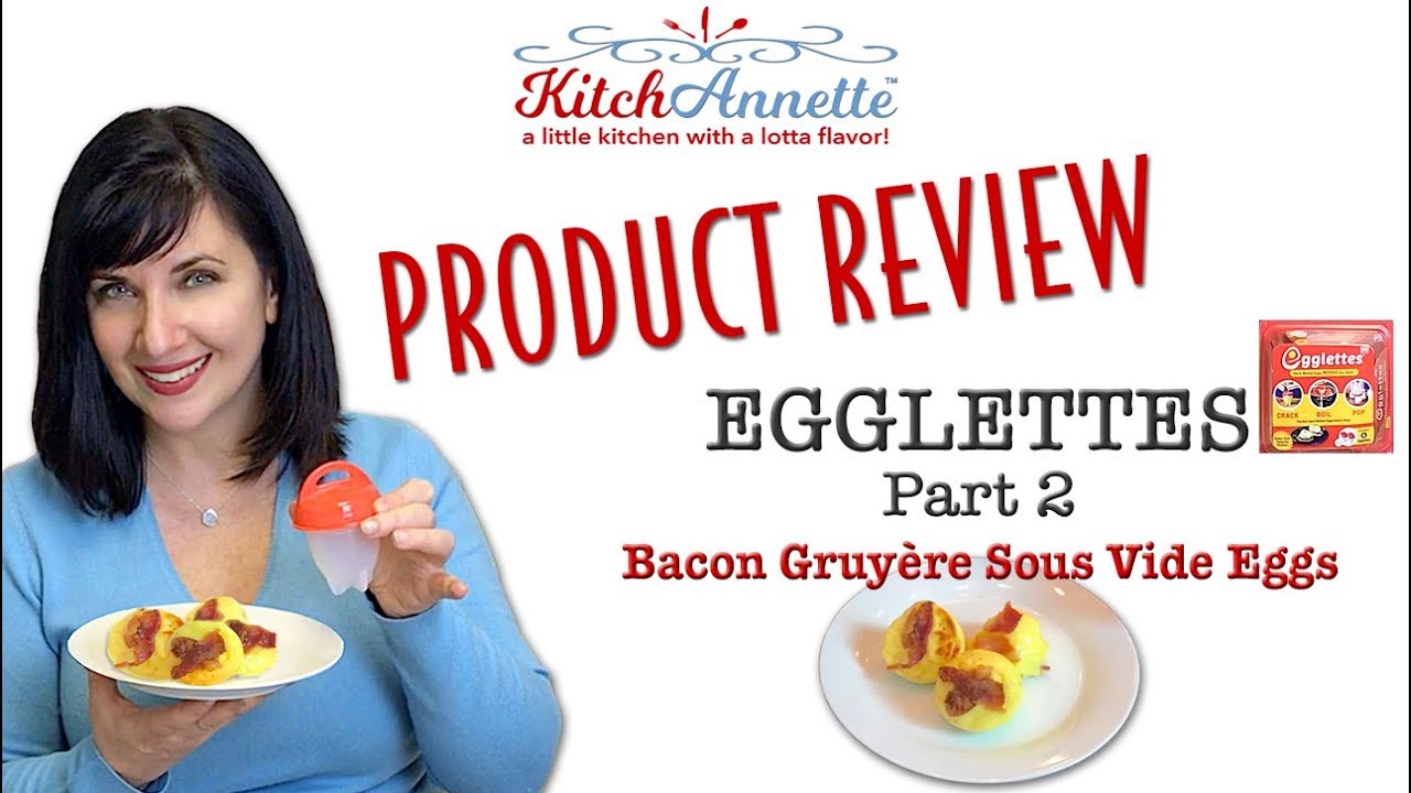 As Seen On TV EGGLETTES REVIEW Part 2: Bacon Gruyère Sous Vide Eggs | Product Reviews Ep. 1