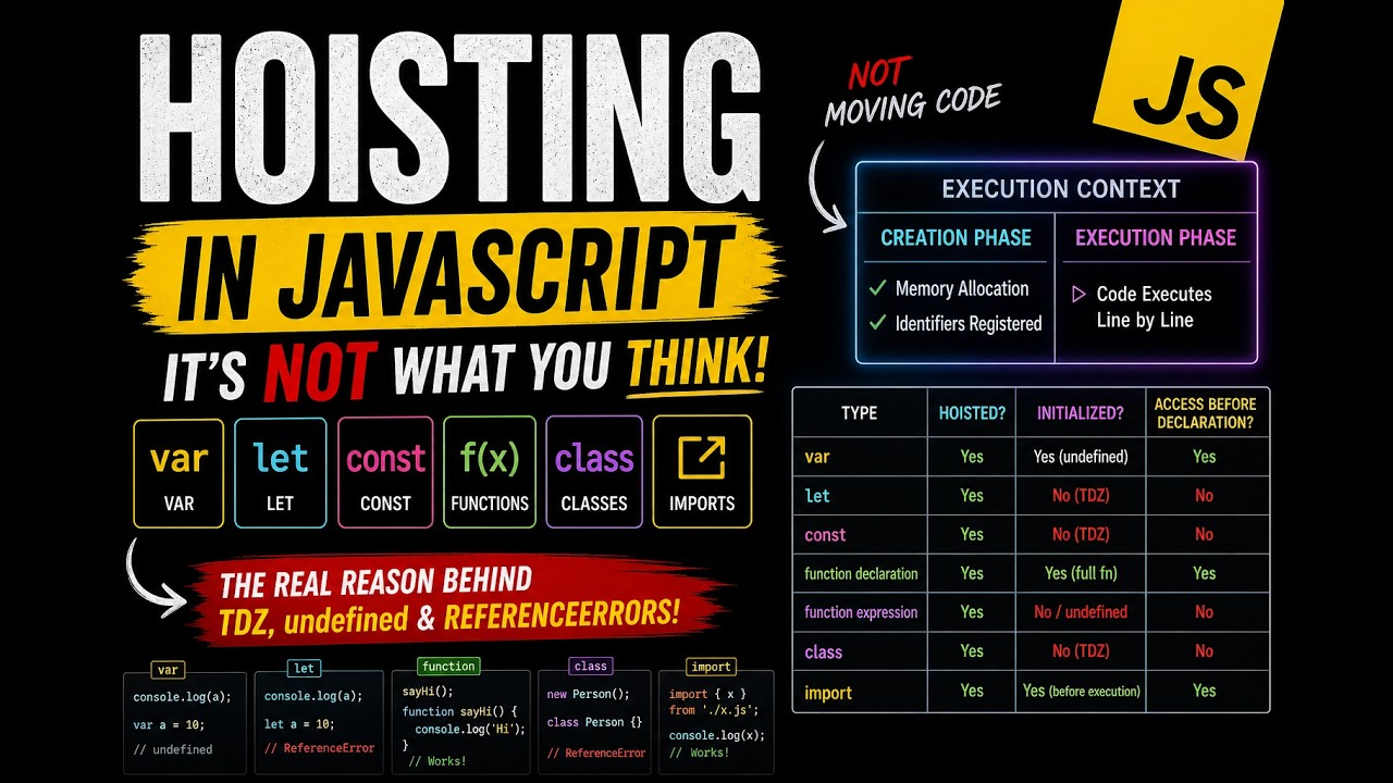 Hoisting in JavaScript (It’s Not What You Think)