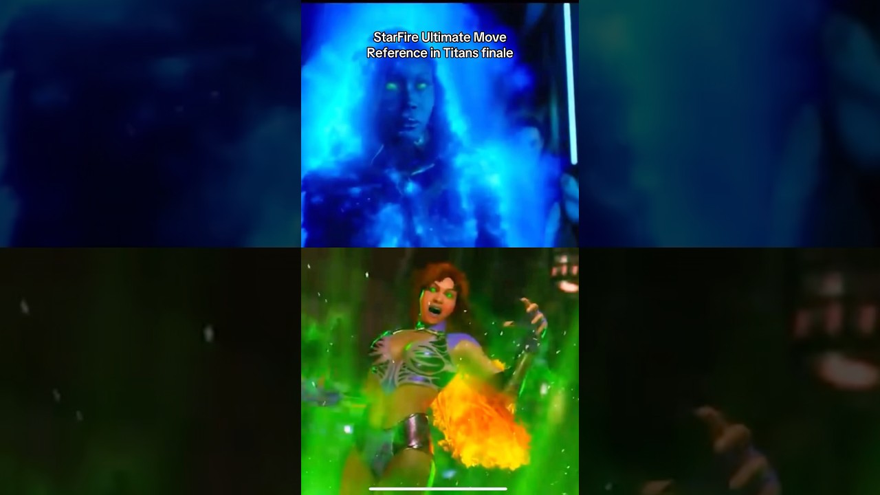 Starfire Ultimate Move Reference Injustice 2 and Titans #TeenTitans #Titans #Injustice