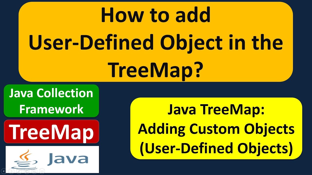 How to add User-Defined Object in the TreeMap? | Java Collection Framework
