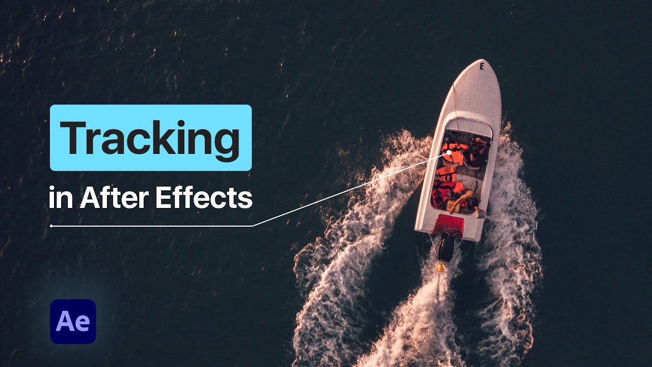 After Effects motion TRACKING tutorial | BONUS face tracking