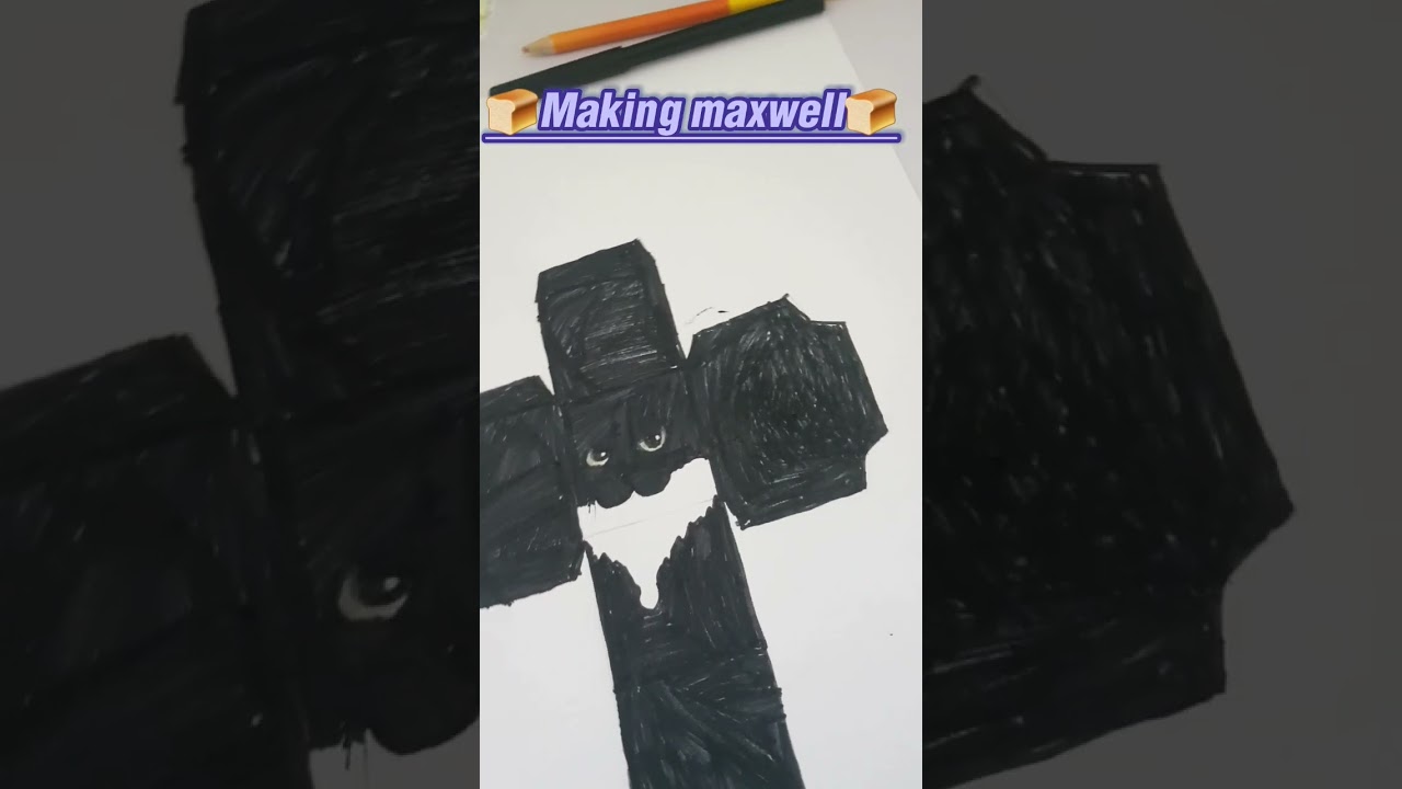 Maxwell the carryable cat! #cats #cat #kitty #kitten #cute #papercraft #paper #craft #diy #maxwell