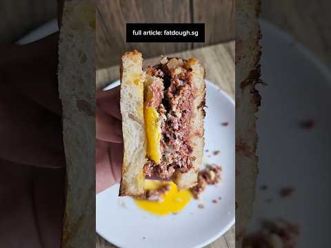 Outdoor Boys Series: Corned Beef Hash and Egg Sandwich