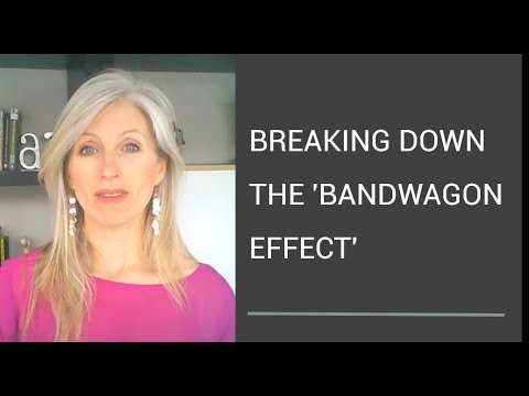 Breaking down the 'bandwagon effect'