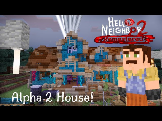 Hello Neighbor Alpha 2 Reborn! Minecraft Map