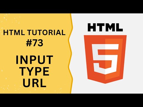 HTML Tutorial #73 - Input Type URL in HTML Form