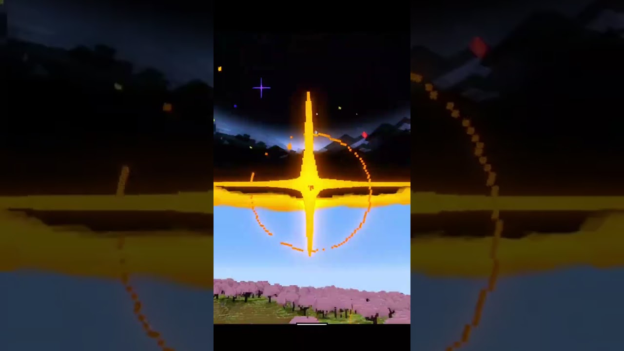 Garp's Galaxy Impact on Minecraft #gaming #minecraft #shorts #anime #onepiece