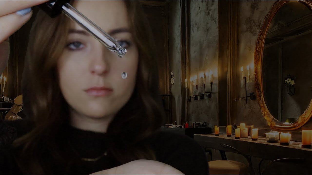 ASMR | Men's Beard Care (comb, scissors, beard balm, styling)