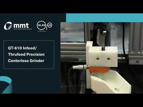 MMT's Glebar GT-610 Infeed/Thrufeed Grinder with Turnkey Automation