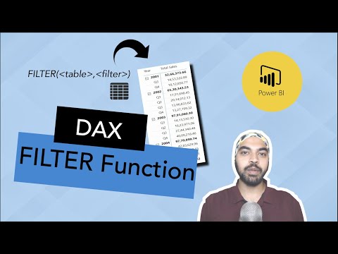DAX FILTER Function