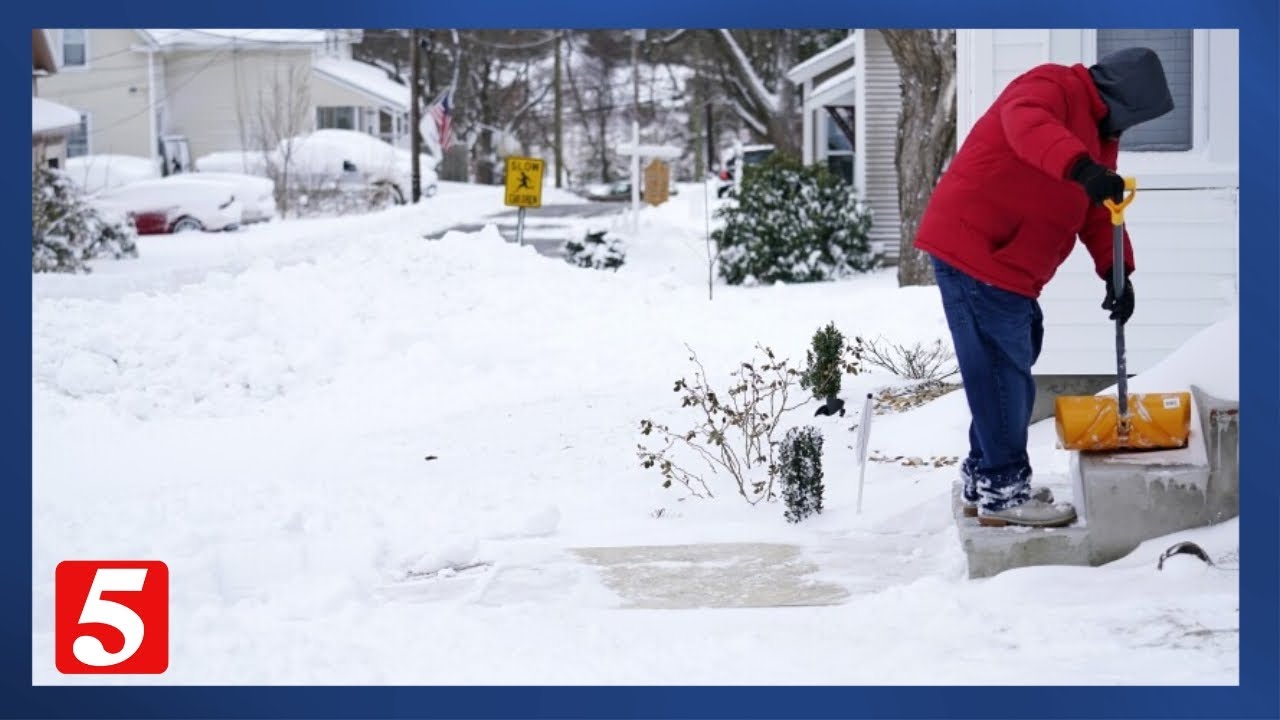 Cardiologist offers advice on how to shovel snow safely and protect your heart