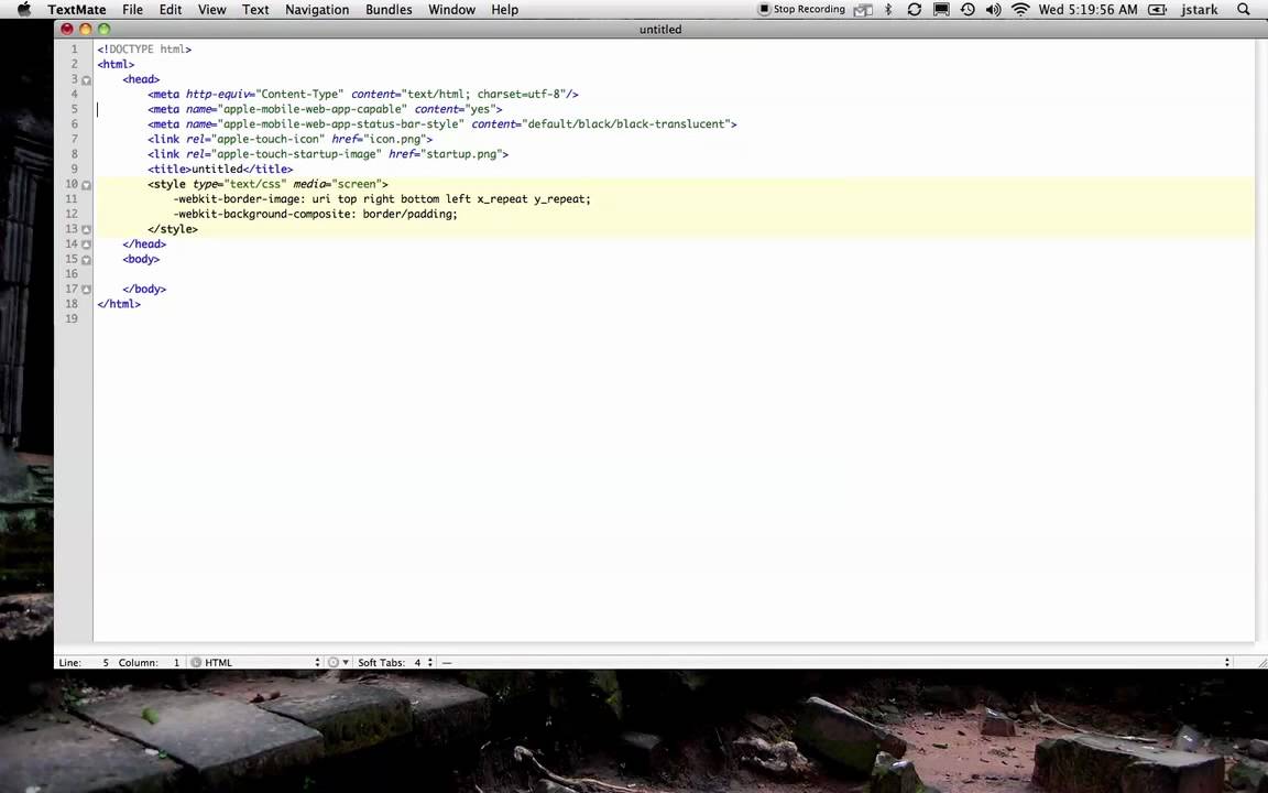 TextMate Bundle for Safari