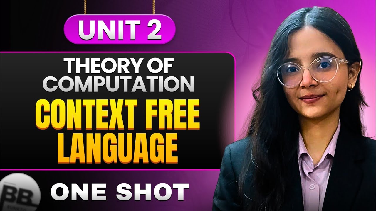 TOC Unit 2 | One Shot | Theory of Computation