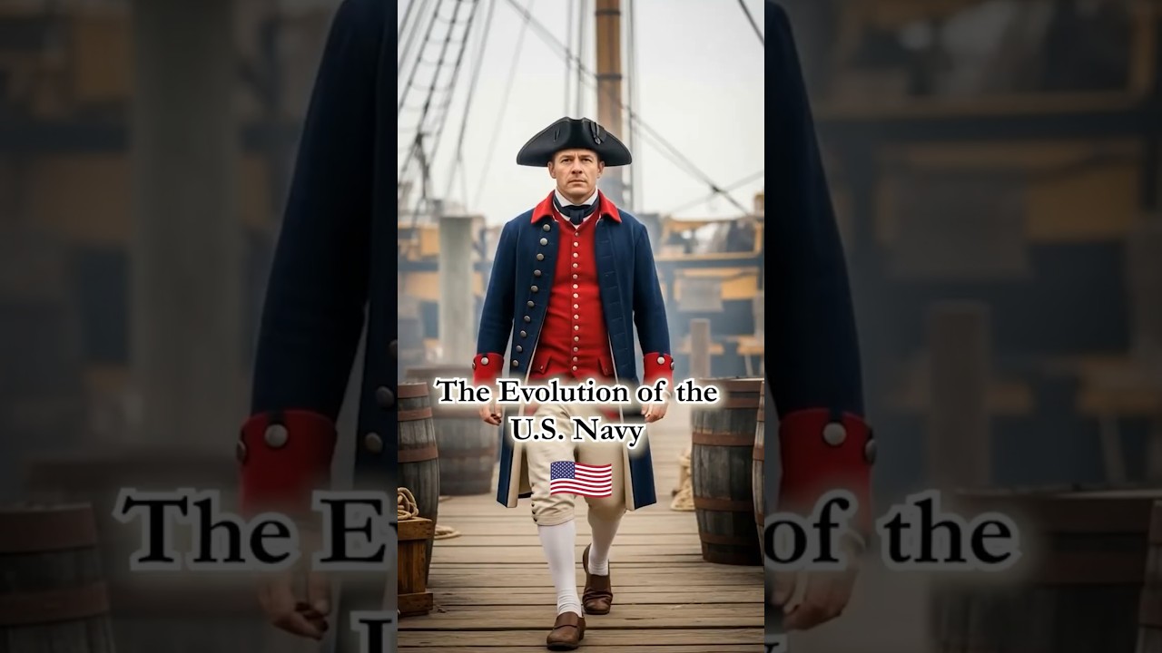 The Evolution of the U.S. Navy Uniforms 🇺🇸