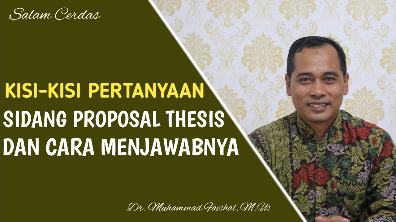 THESIS PROPOSAL DEFENSE QUESTIONS AND HOW TO ANSWER THEM | THESIS FIGHTER