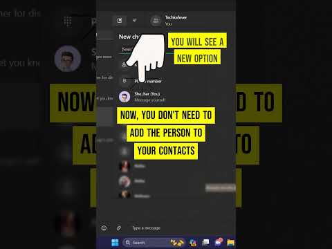 WhatsApp Web Now Lets You Chat Without Saving Contacts #whatsapp #whatsappnewupdate